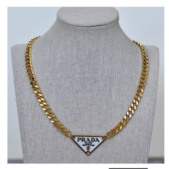 Jewelry | Prada Necklace | Poshmark